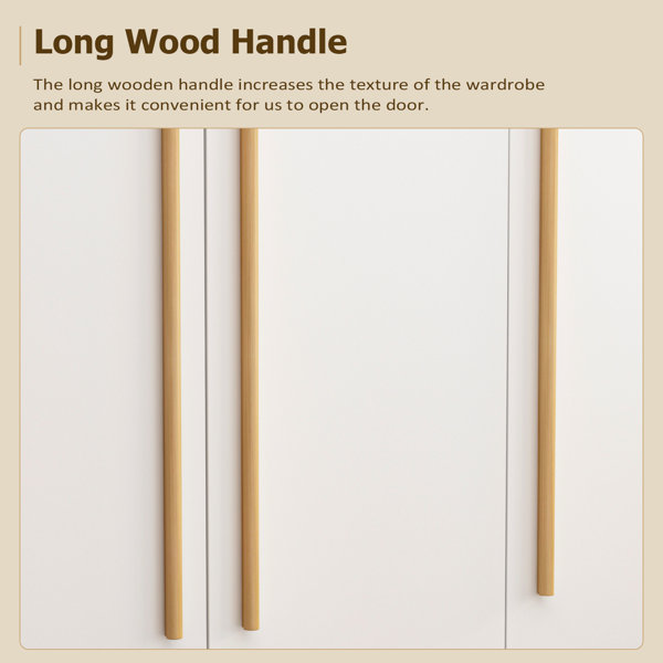 Latitude Run® Manufactured Wood Armoire & Reviews | Wayfair
