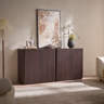 Ebern Designs Cherise Storage Cabinet, 2-door Sideboard With 1.97 ...