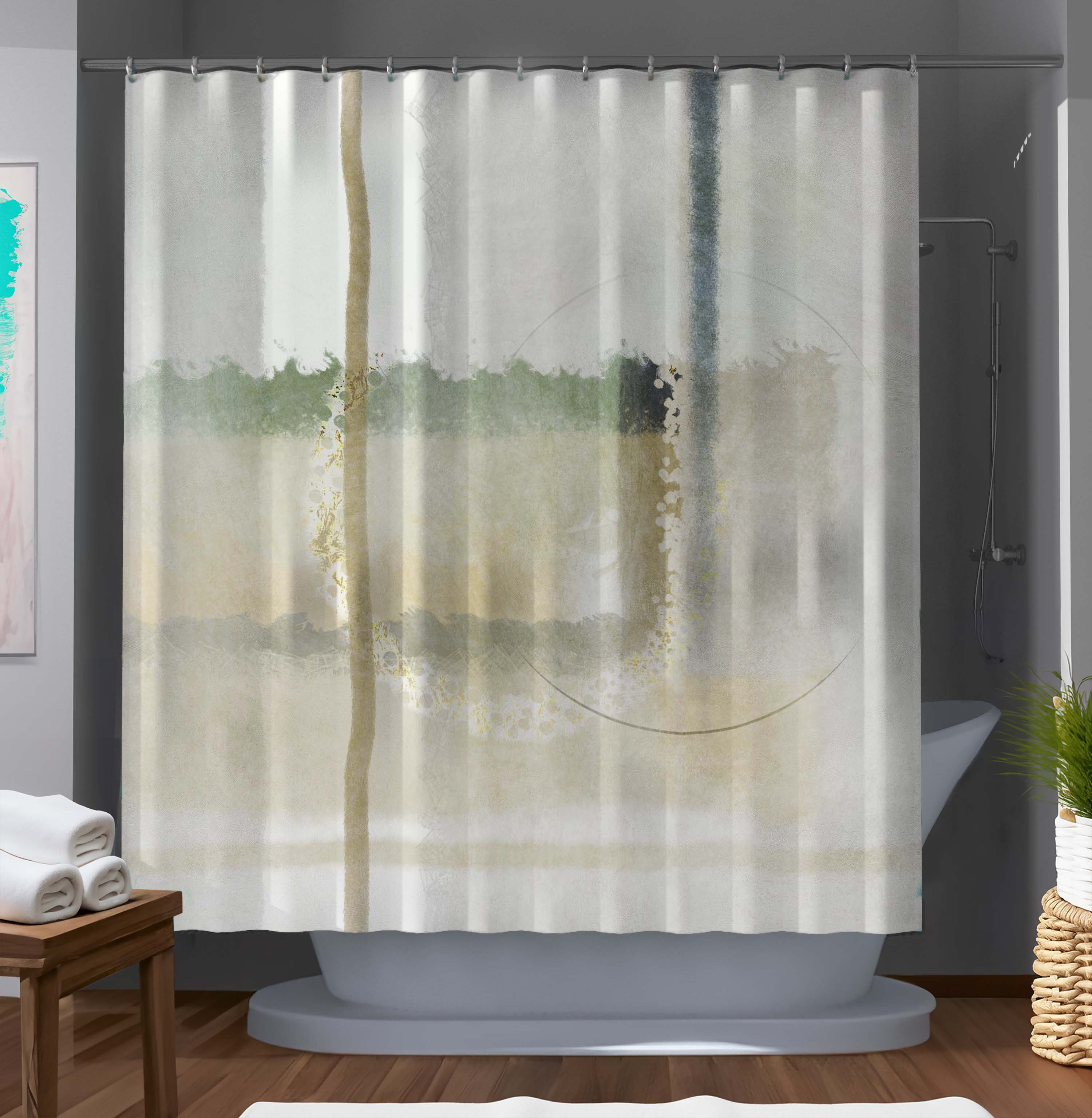 LeRoi Products Terrific Soft Designer Shower Curtain - Wayfair Canada