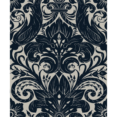 fancy damask wallpaper