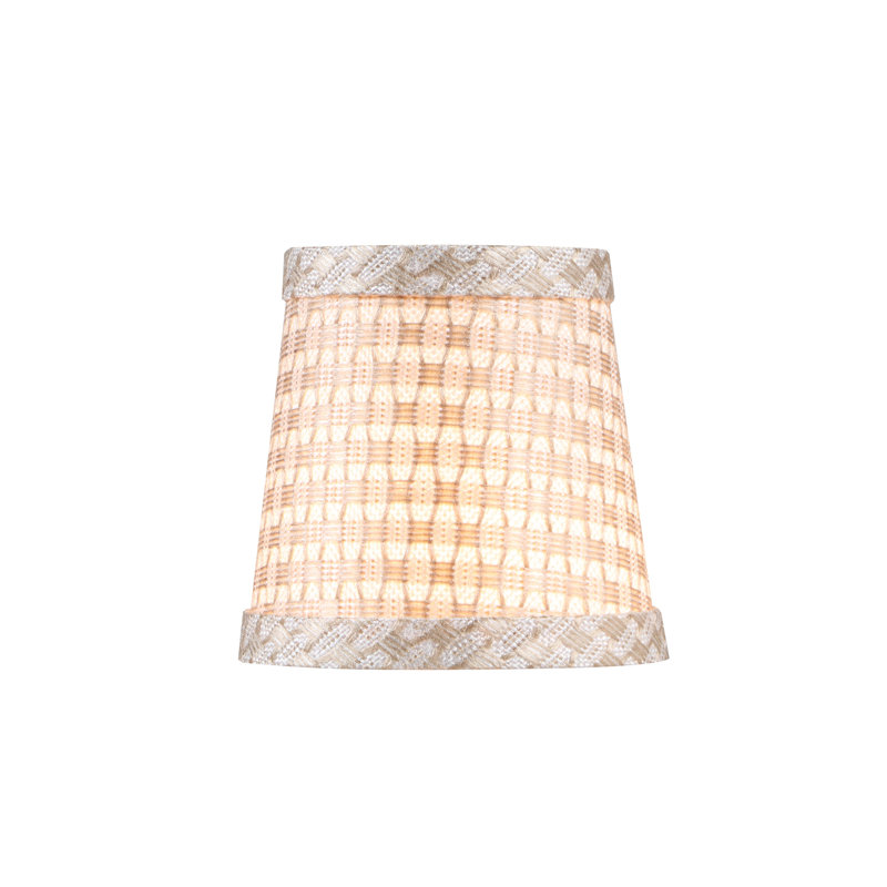 Latitude Run® Rakhi 4'' H Polyester Empire Lamp Shade | Wayfair
