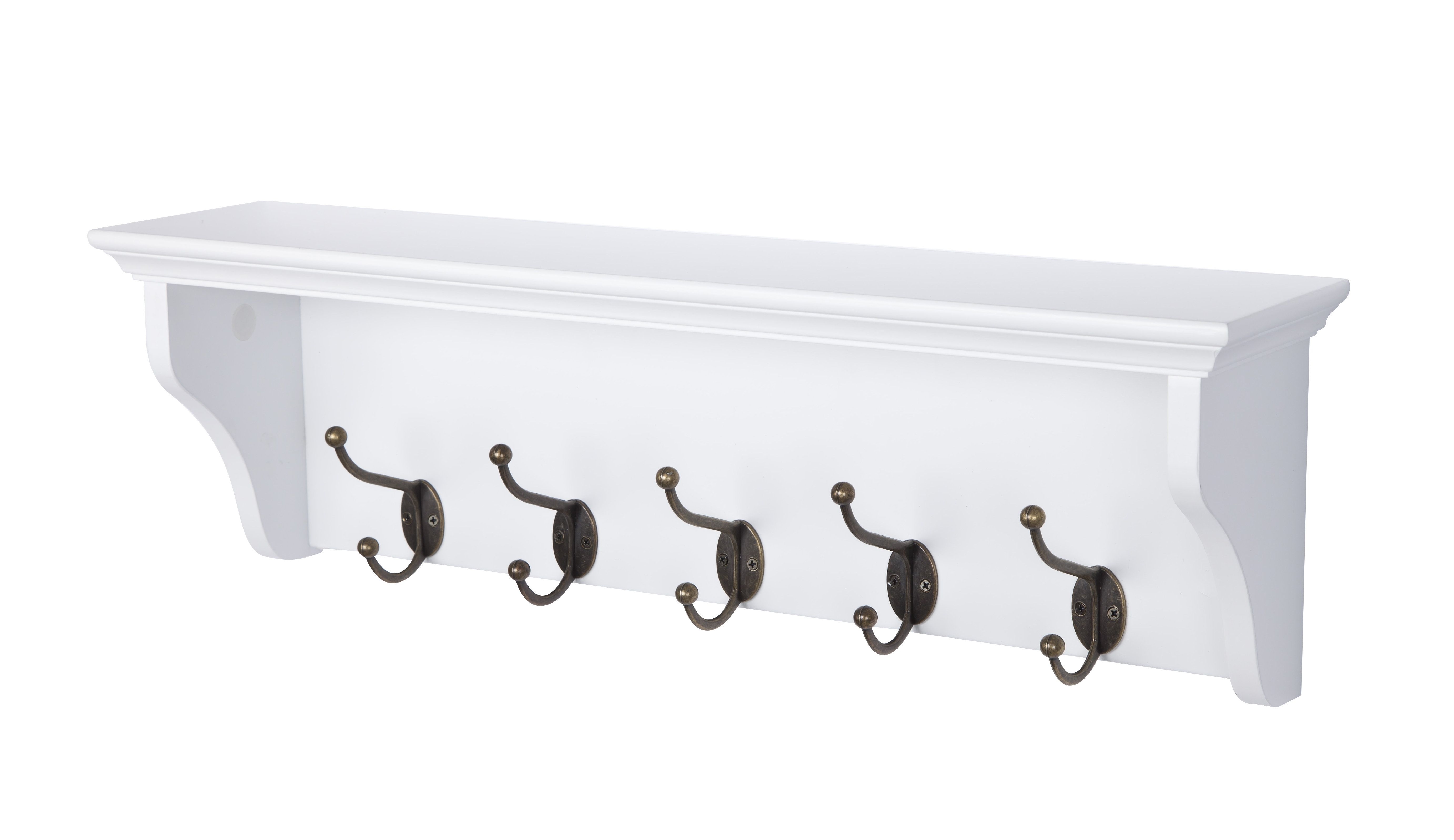 Brambly Cottage Belchertown Wall Mounted Coat Rack & Reviews | Wayfair ...