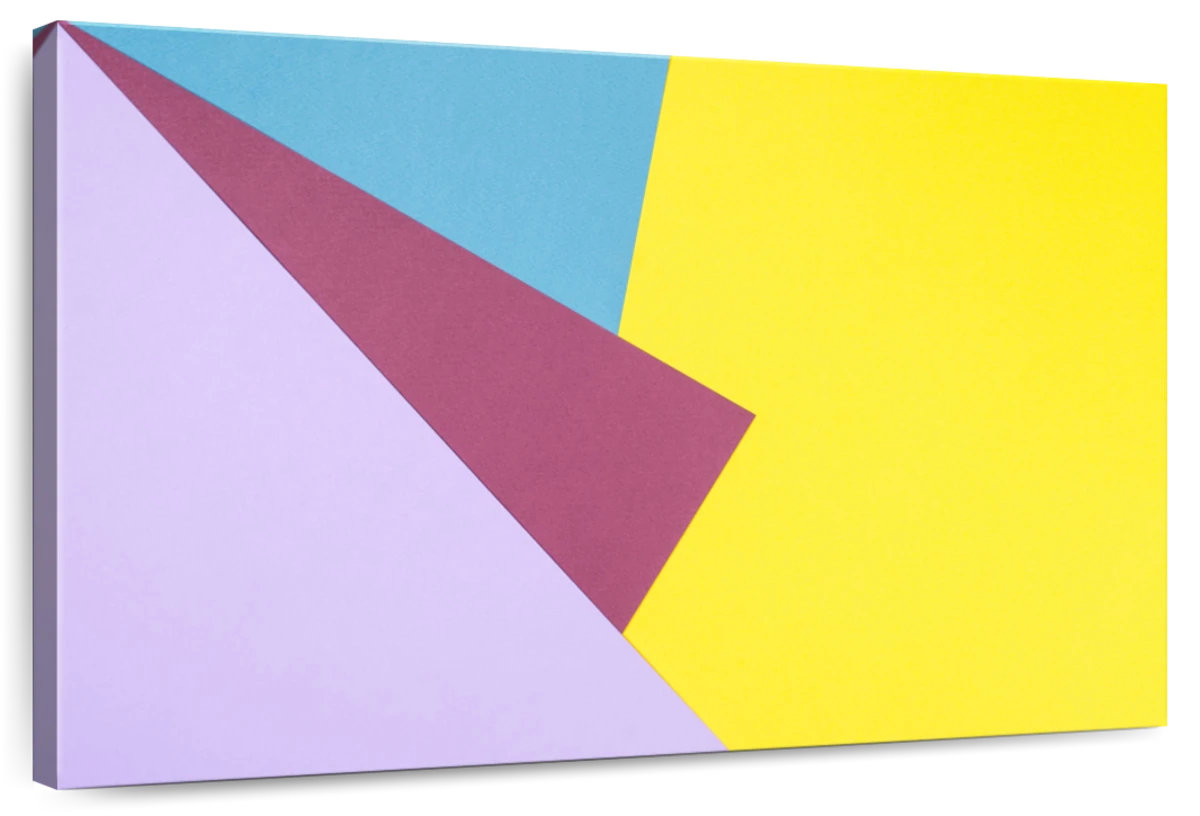 Wade Logan® Avery Abstract Geometric Colorblock | Wayfair