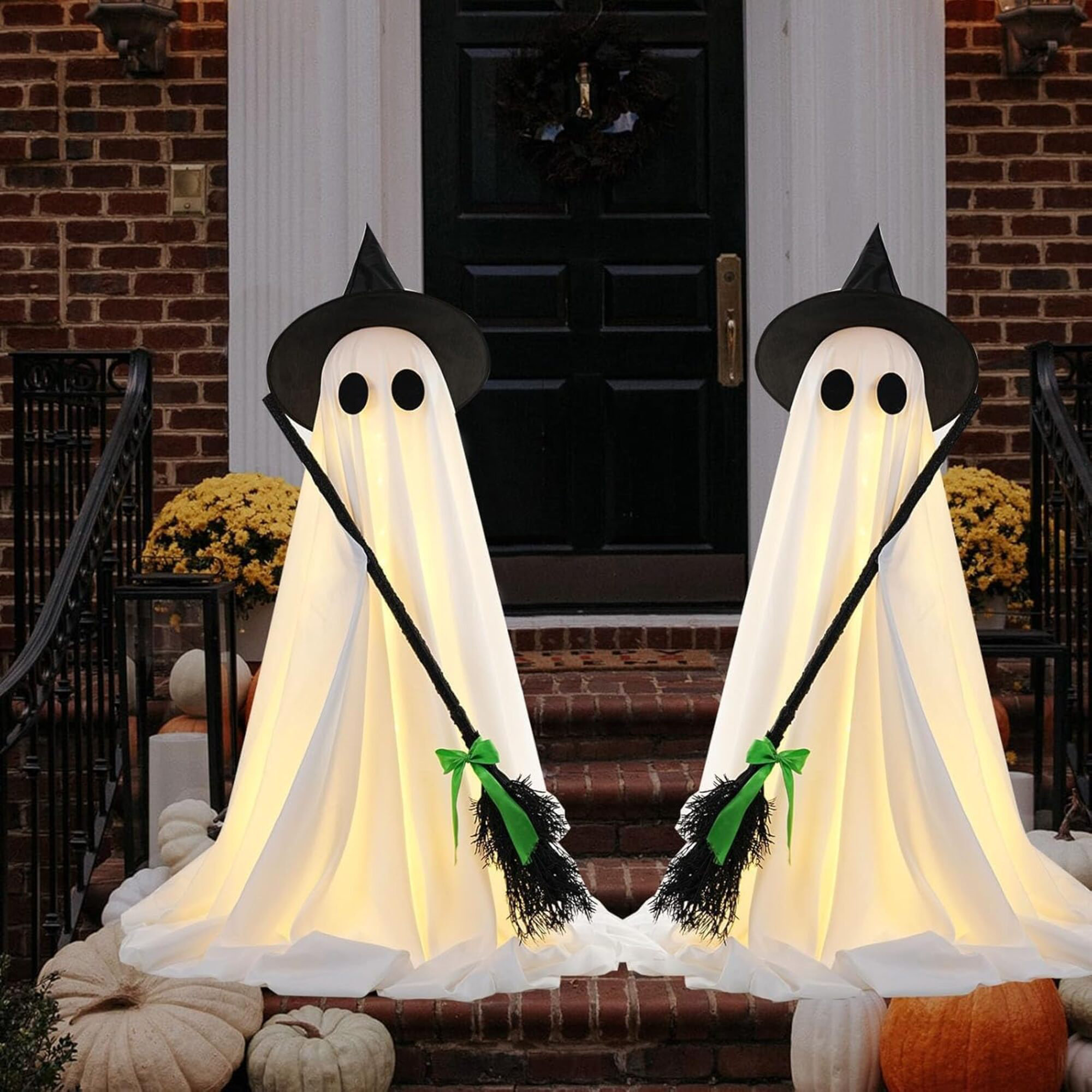 The Holiday Aisle® Halloween Decorations Indoor Outdoor, Spooky Ghost ...