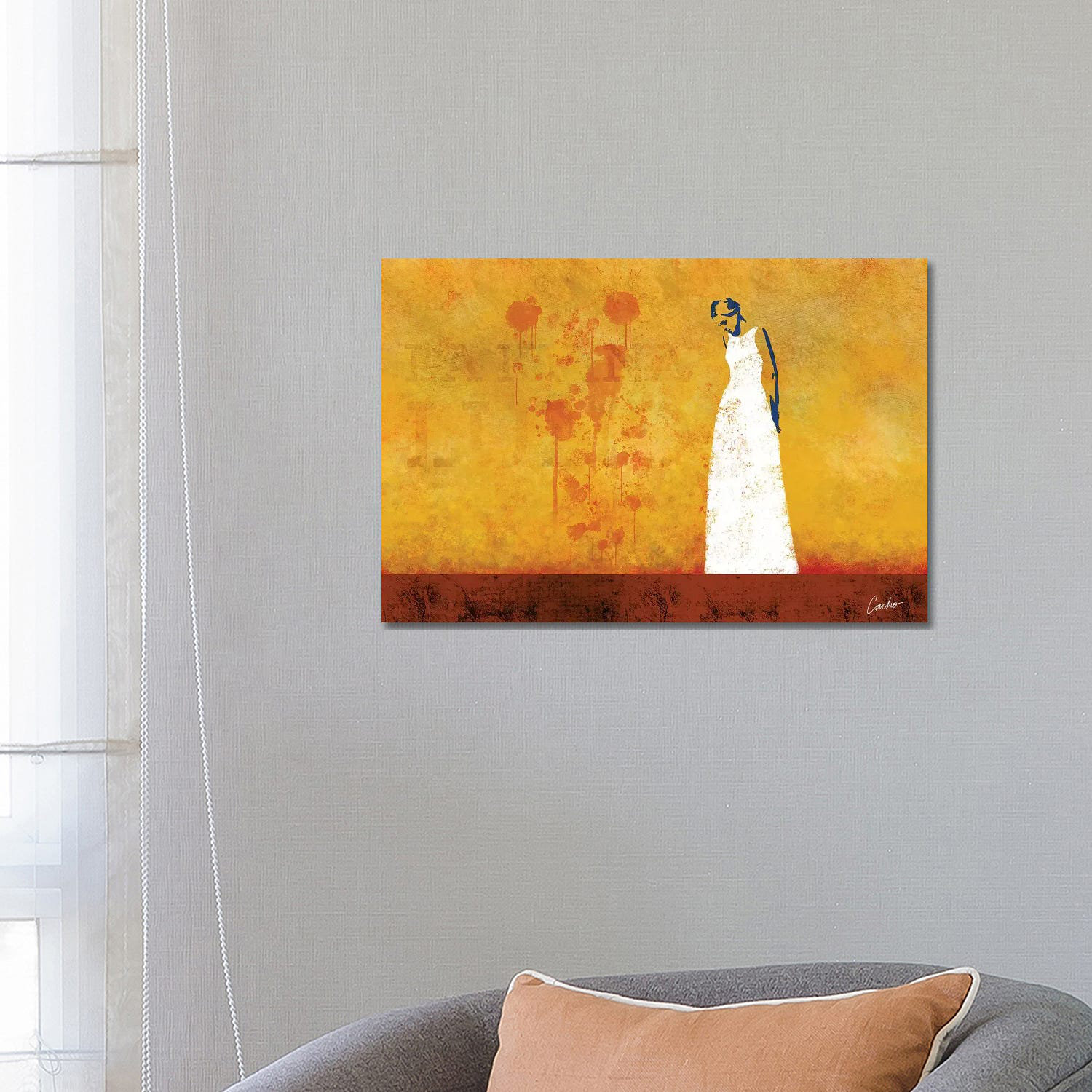Ophelia & Co. The Gaze of the Moon by Jose Cacho - Wrapped Canvas Art ...