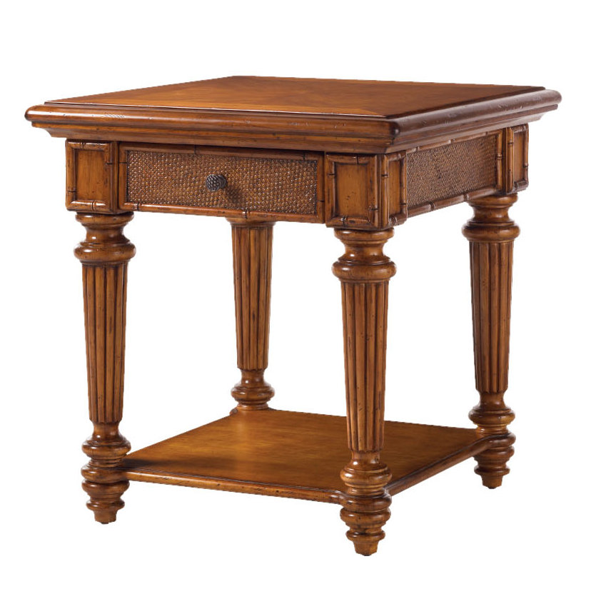 Tommy Bahama Home Island Estate Boca End Table & Reviews | Perigold
