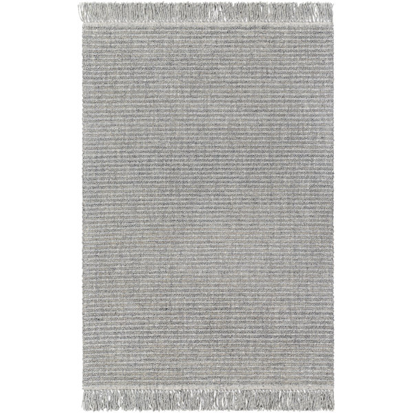Dovecove Anacari Handmade Flatweave Medium Gray Rug | Wayfair