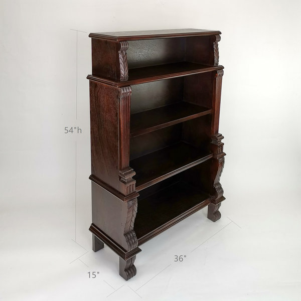Astoria Grand Johnson 54" H x 36" W Standard Bookcase & Reviews | Wayfair