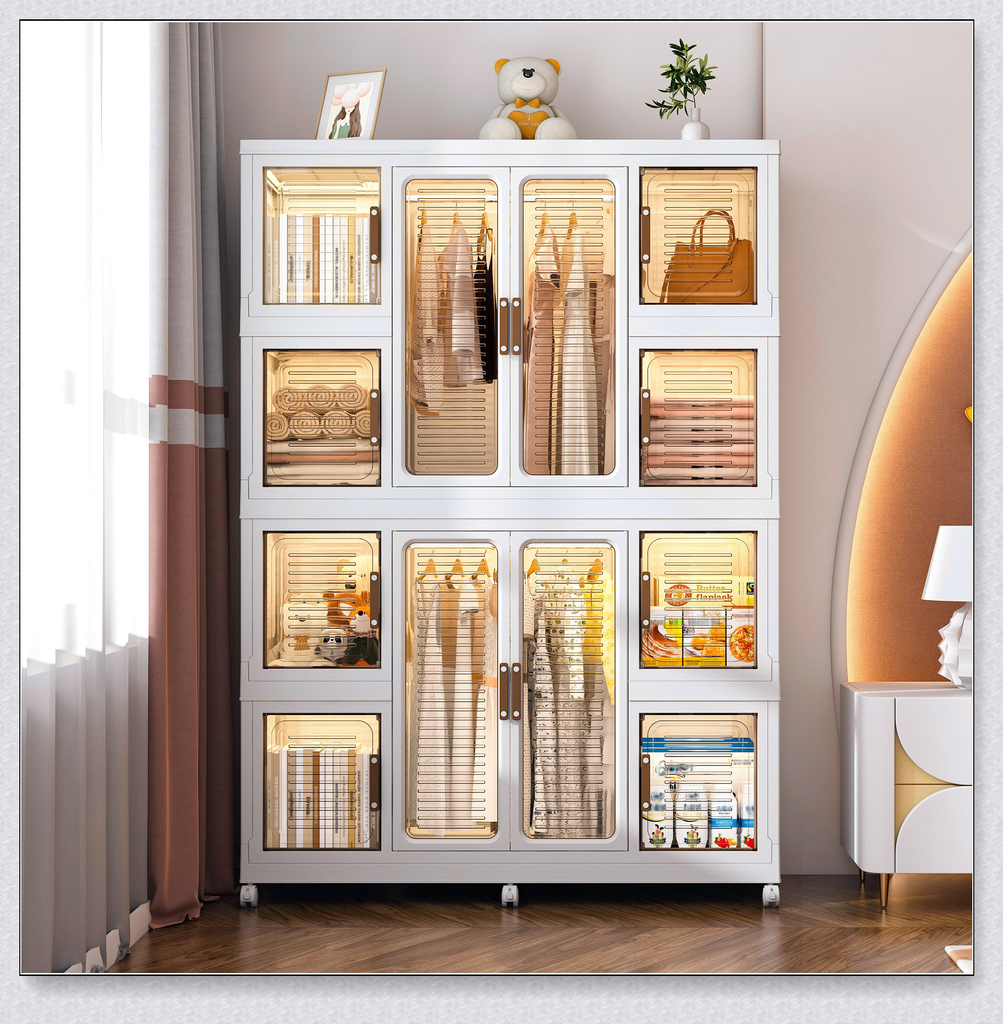 portable wardrobe cubes