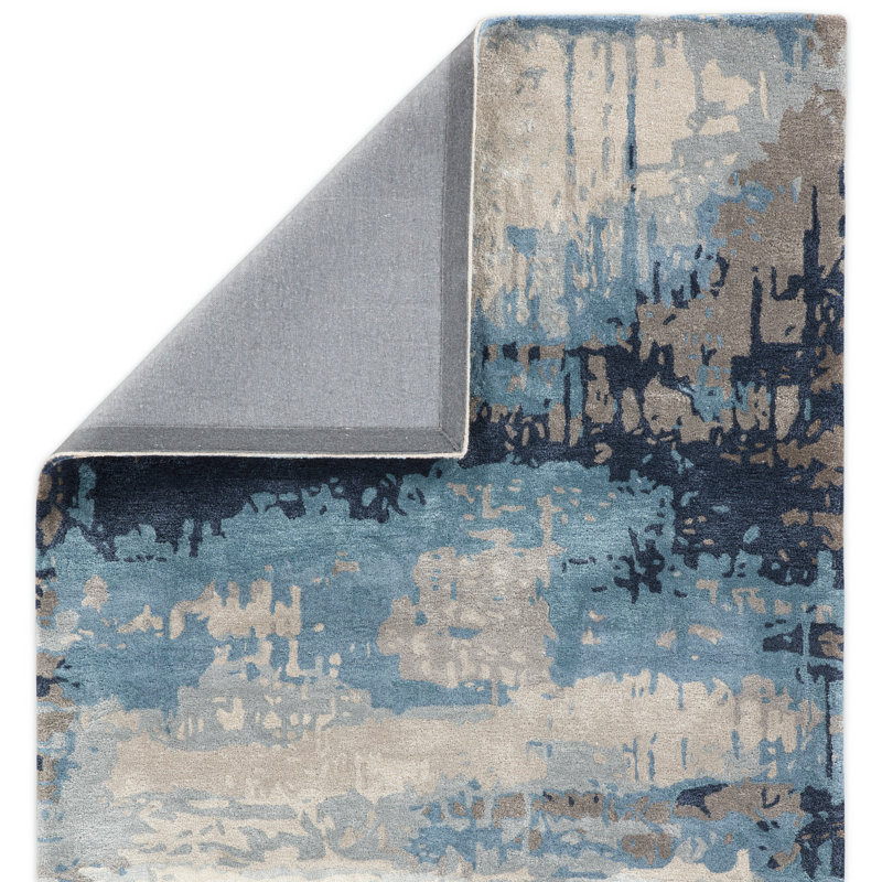Ivy Bronx Fairmount Hand Knotted Abstract Rug & Reviews | Wayfair