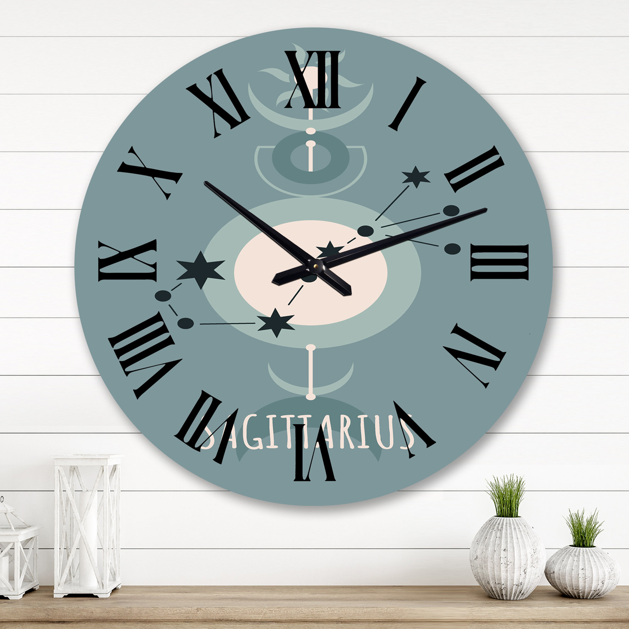 East Urban Home Astrological Geometry Shapes XVIII - Mid-Century Modern ...