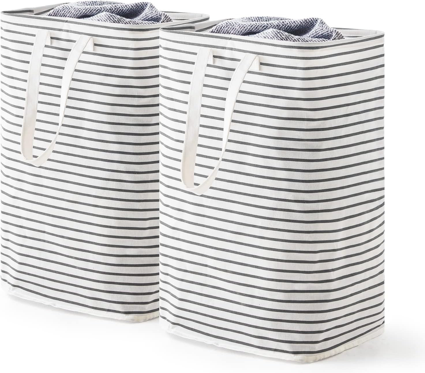 George Oliver 70L Freestanding Laundry Hamper, Collapsible Waterproof ...