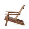 Longshore Tides Teigan Solid Wood Folding Adirondack Chair & Reviews ...