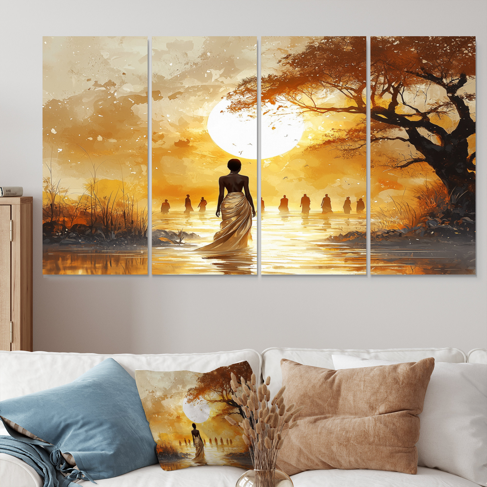 Bungalow Rose Yellow African Journey In The Namib Desert III - Africa ...