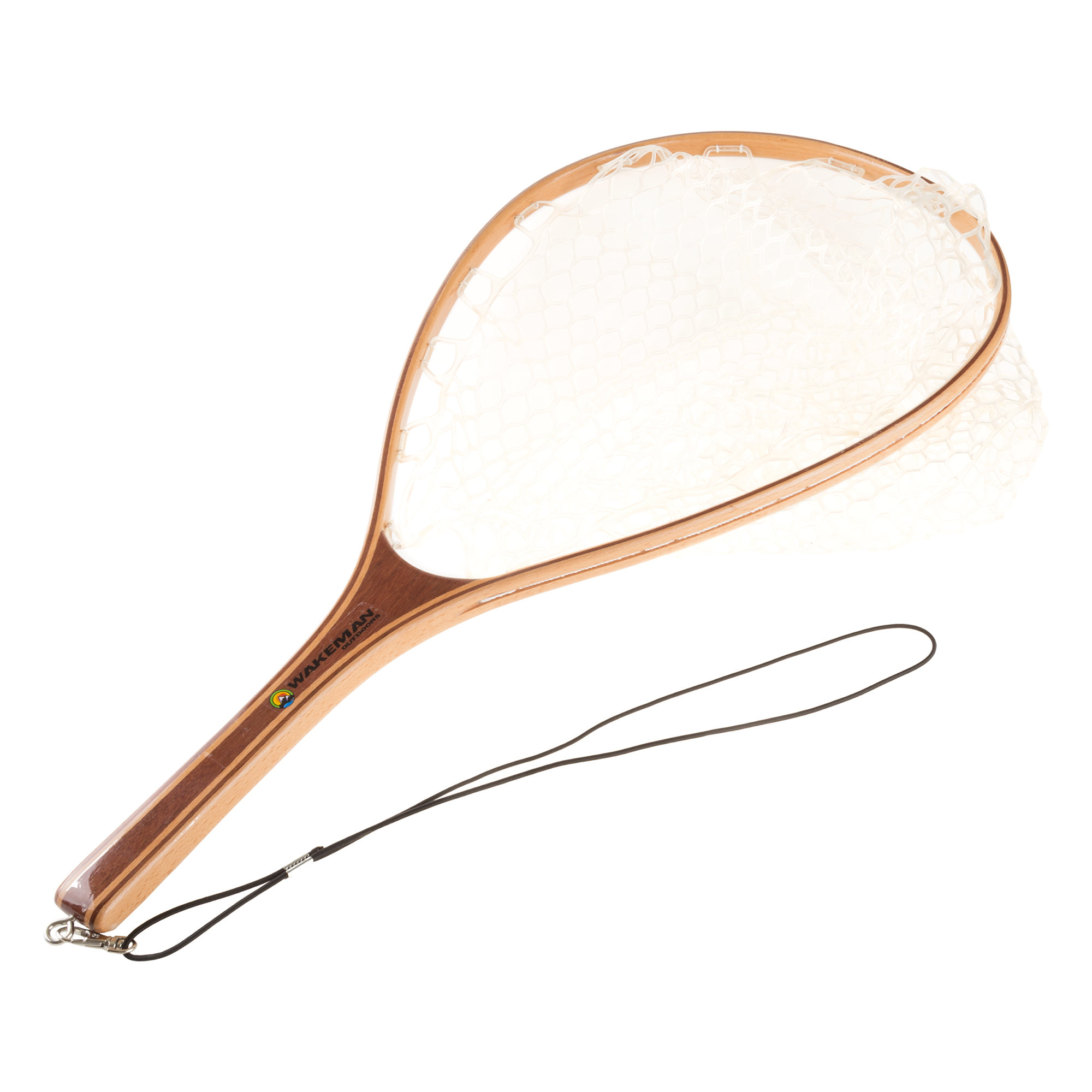 Arlmont & Co. Rubber Mesh Landing Fly Fishing Net - Fishing Equipment ...