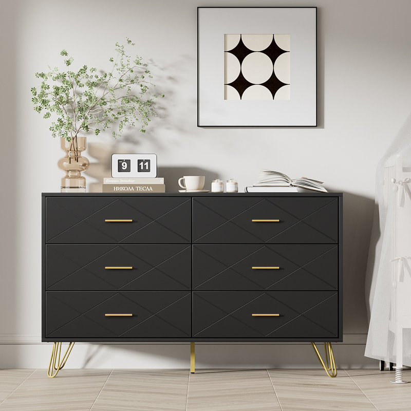 Mercer41 Talich 6 - Drawer Dresser & Reviews | Wayfair