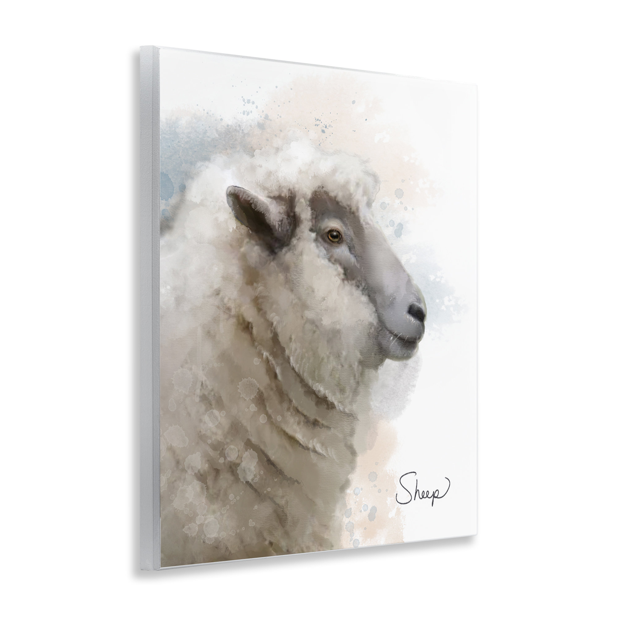 Ophelia & Co. Smiling Farm Sheep Wall Plaque Art by Matthew Piotrowicz ...