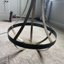 August Grove® Lystra 18" 3-Light Retro Industrial Style Distressed Oak ...