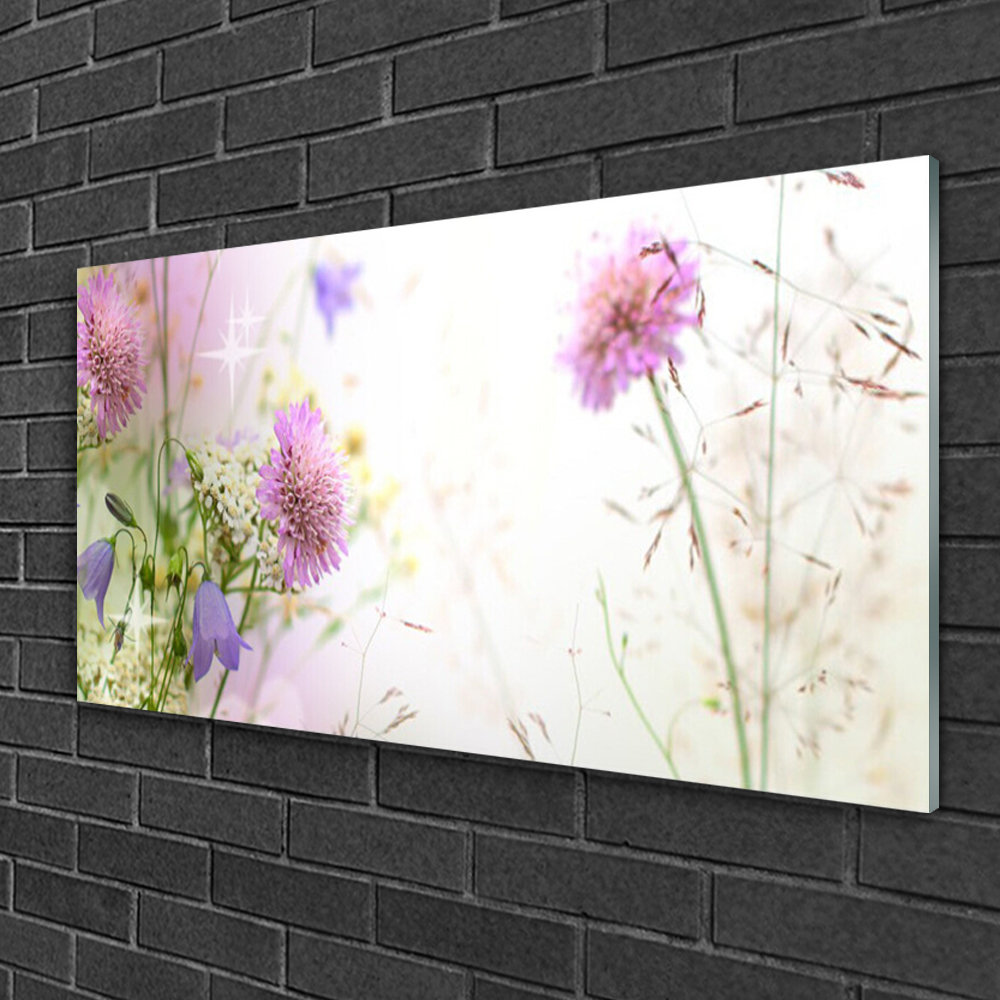 Brayden Studio Floral Flowers - Unframed Photograph on Glass | Wayfair ...