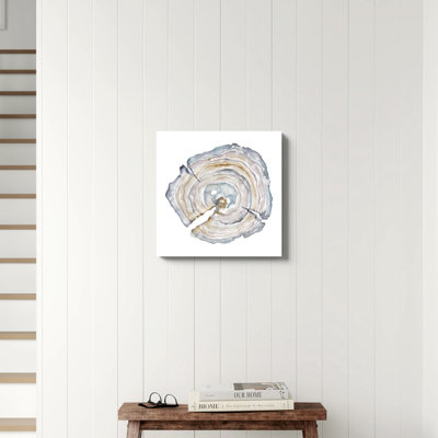 Wrought Studio™ Watercolor Tree Ring IV - Painting Print on Canvas ...