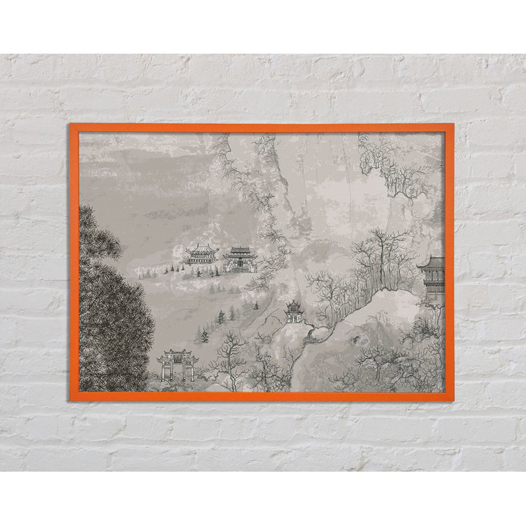 Ophelia & Co. Haracha Chinese Village - Single Picture Frame Art Prints ...