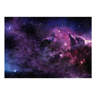 Orren Ellis Peel & Stick Space Wall Mural - Purple Nebula - Removable ...