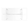 Safavieh Couture Turner 78.75" Trestle Dining table & Reviews | Wayfair