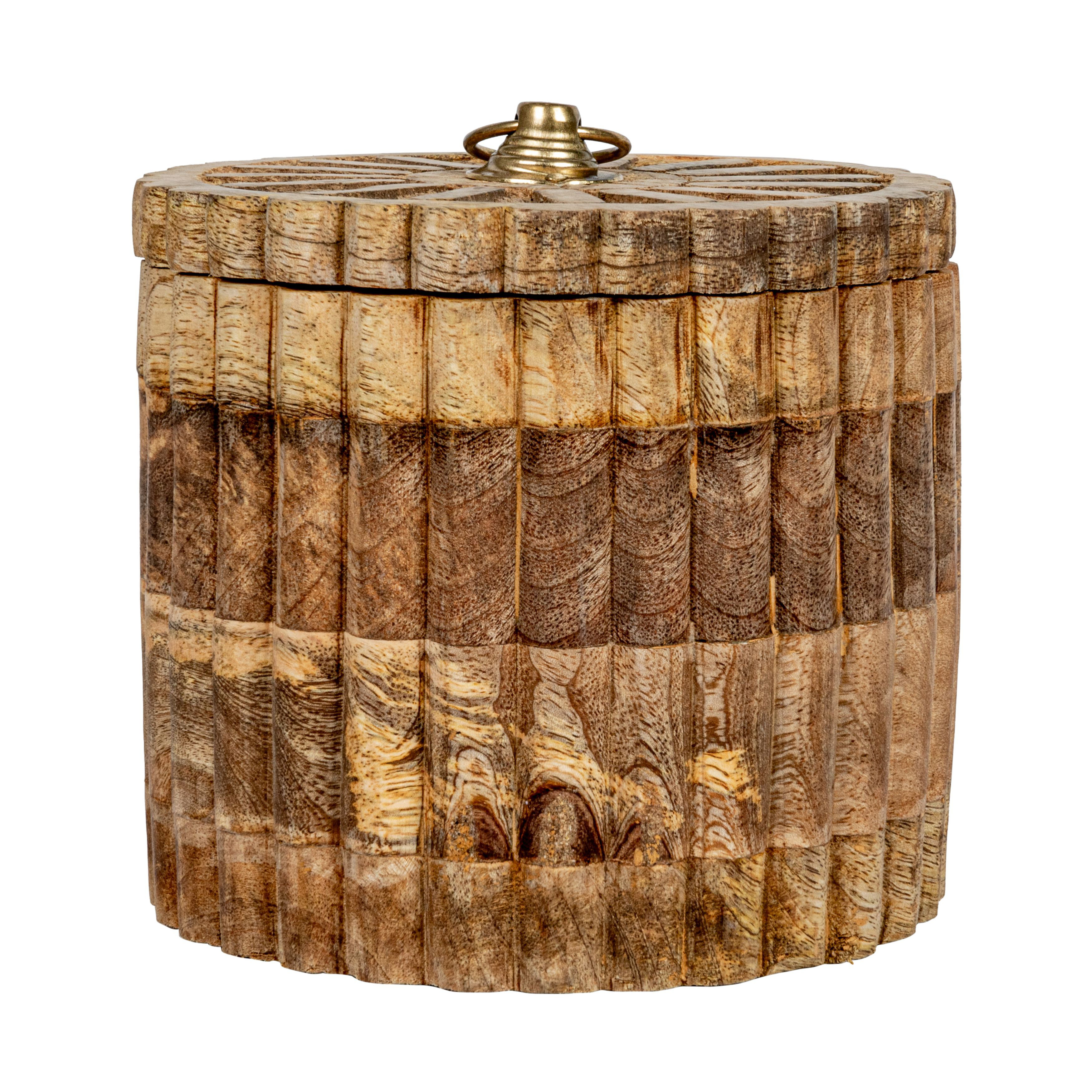 Millwood Pines Bassam Wood Food Storage Container | Wayfair