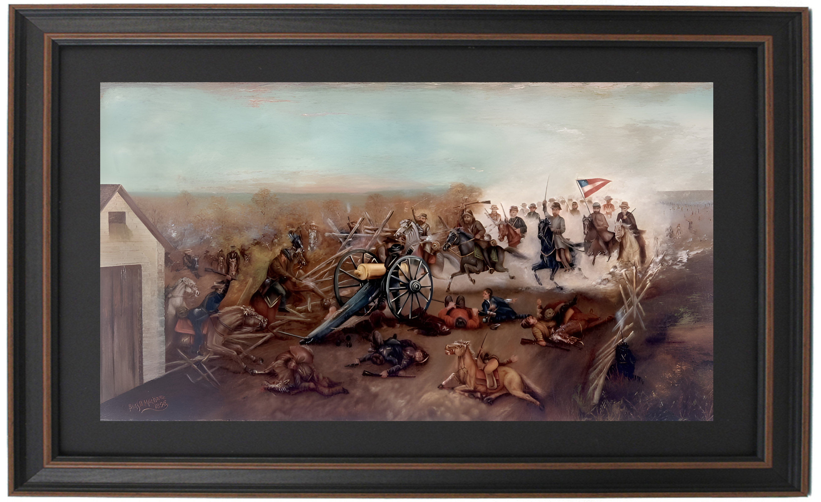 Alcott Hill® Battle Of The Big Blue By Benjamin D. Mileham | Wayfair