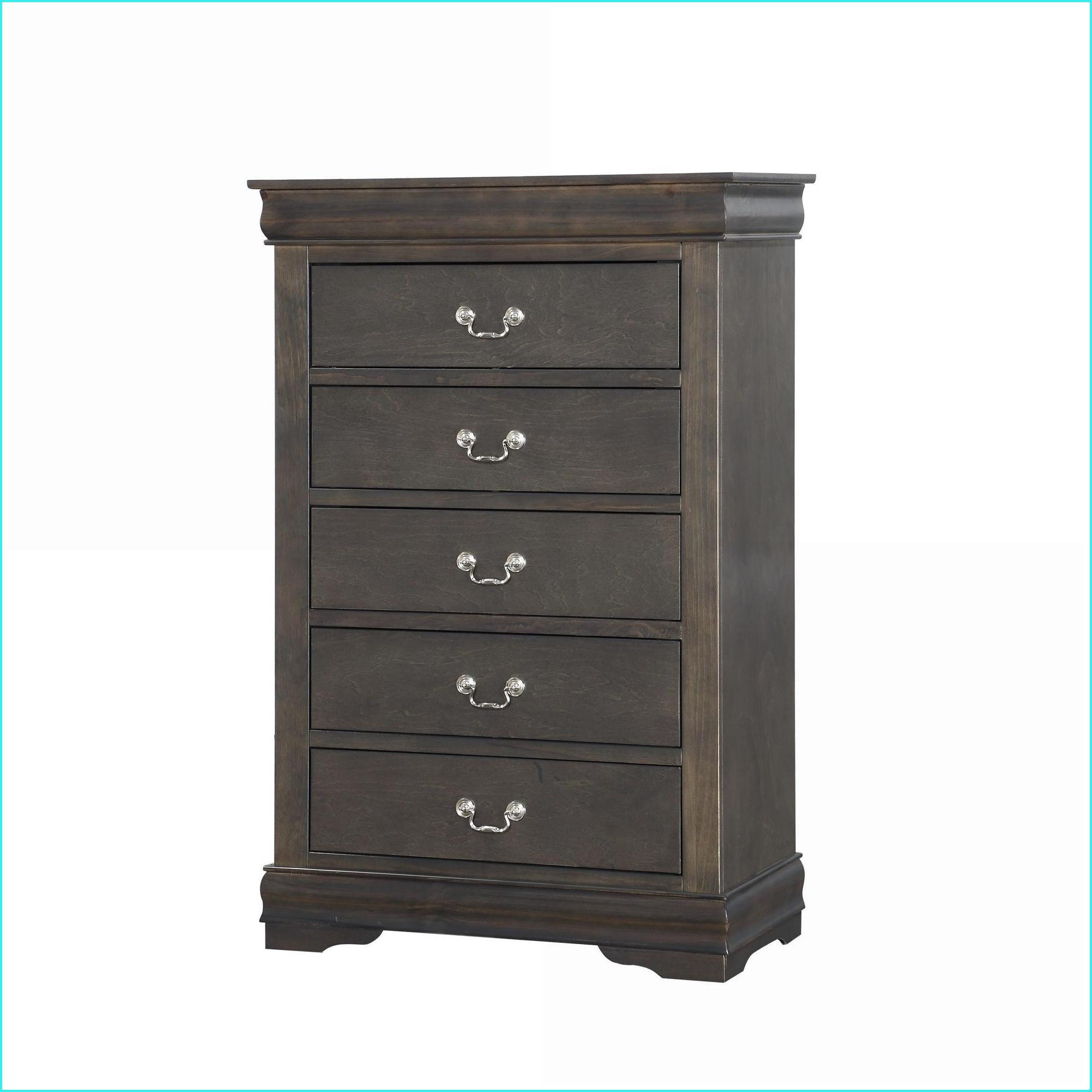 Latitude Run® Chests & Wardrobes Classic 5-Drawer Chest with Metal ...