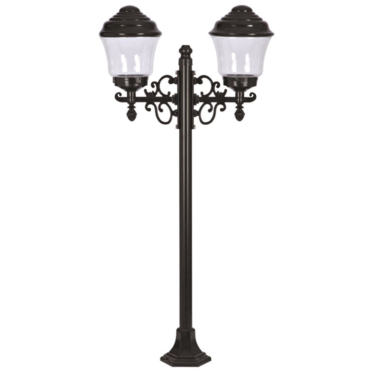 Rosalind Wheeler Aarjan Frosted Lamp Post (Full) | Wayfair.co.uk