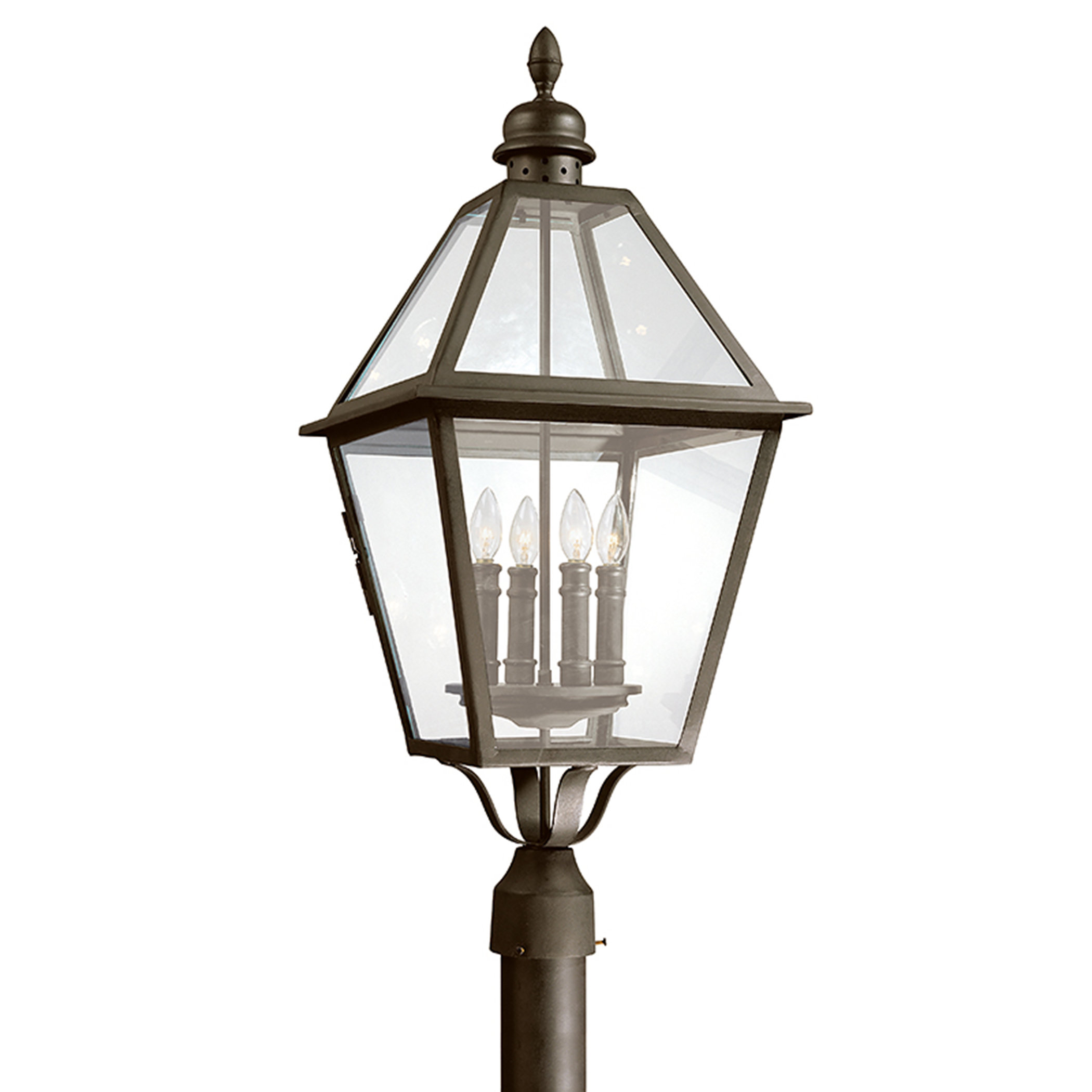 Troy Lighting Townsend 4-Light Incandescent Metal Lantern Head | Wayfair