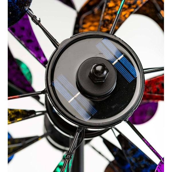 Arlmont & Co. 4 TIER SOLAR SPINNER | Wayfair