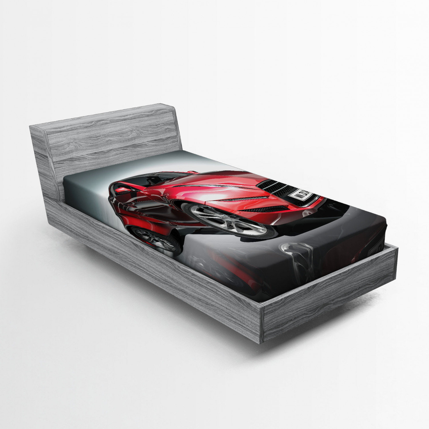 Ambesonne Cars Microfiber Fitted Sheet | Wayfair