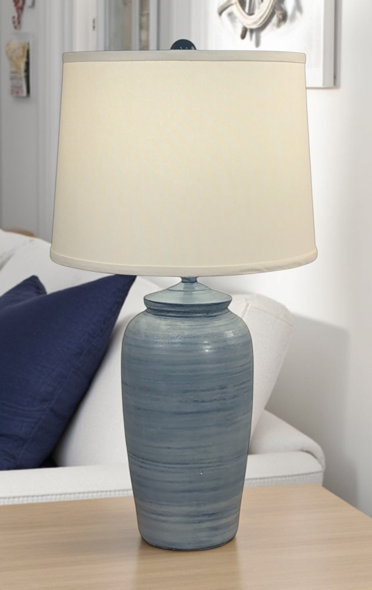 Red Barrel Studio® Overboard Indented Ginger Jar Table Lamp | Wayfair