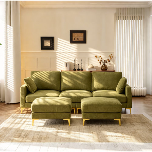 Gold Sofas | Gold Couch & Gold Couch Living Room