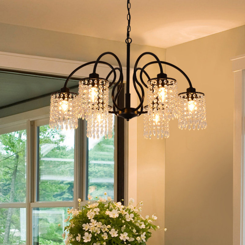 House of Hampton® Daveon 6 - Light Dimmable Empire Chandelier | Wayfair