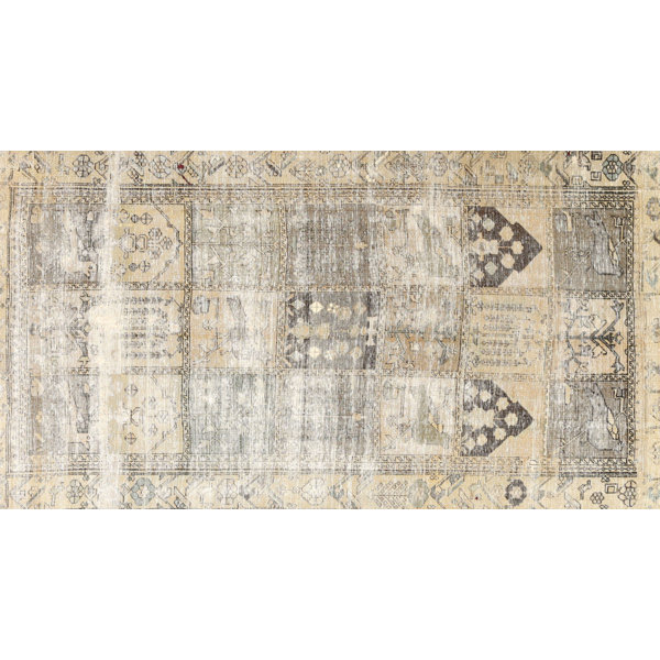 Bungalow Rose Gray/Pale Yellow Rug | Wayfair