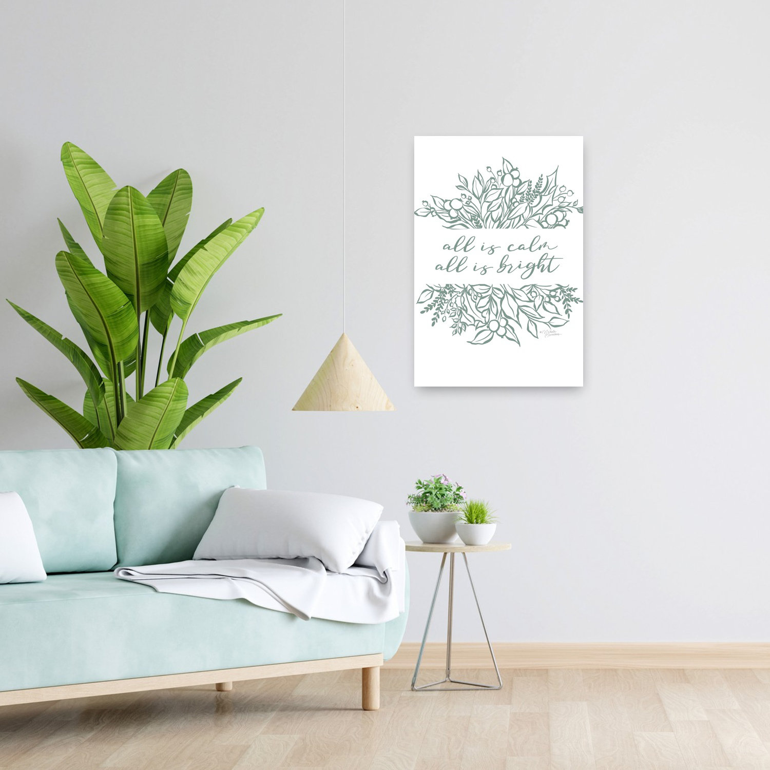 Ophelia & Co. All Is Calm Contemporary Art | Wayfair