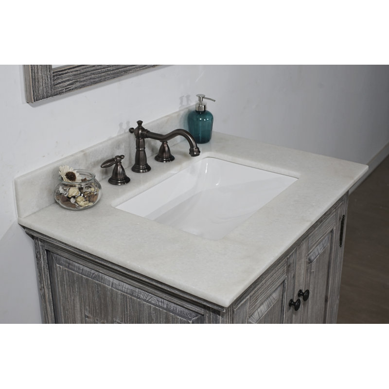 Gracie Oaks Swinyer 30" Single Sink Bathroom Vanity Set & Reviews | Wayfair