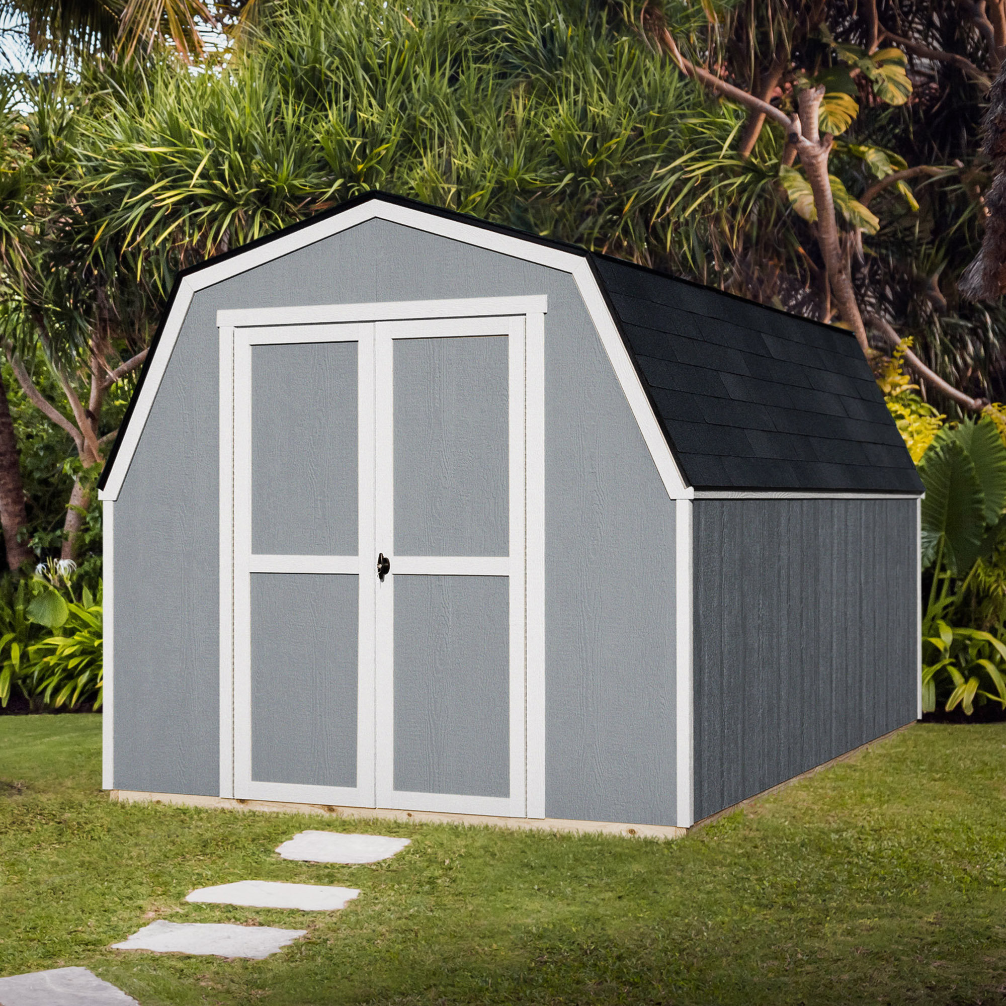 Handy Home Andover 8 ft. W x 12 ft. D Wood Storage Shed & Reviews | Wayfair