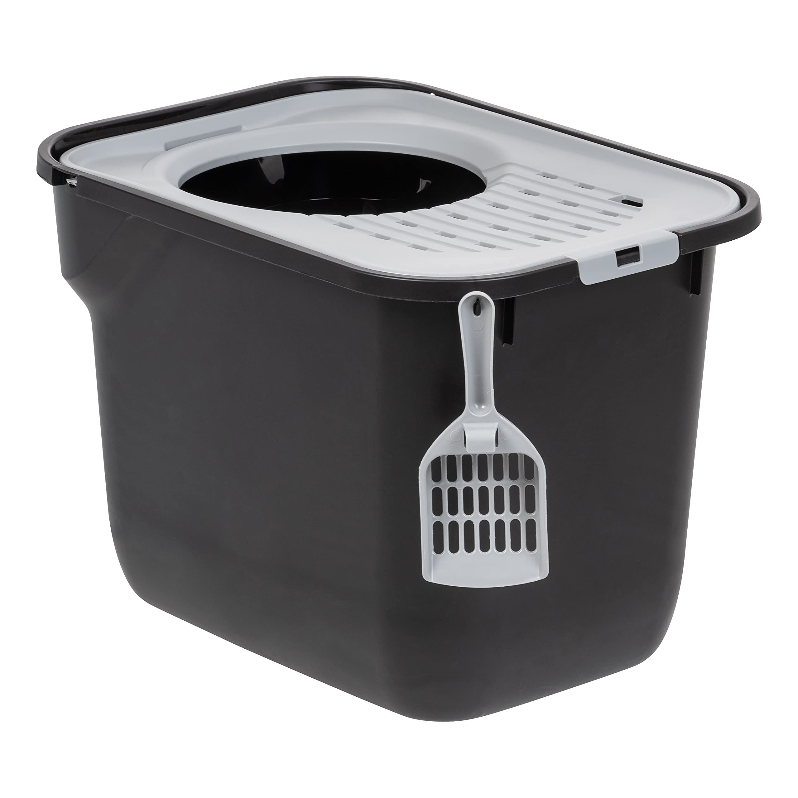 Tucker Murphy Pet™ Rectangular Top Entry Cat Litter Box with Included ...