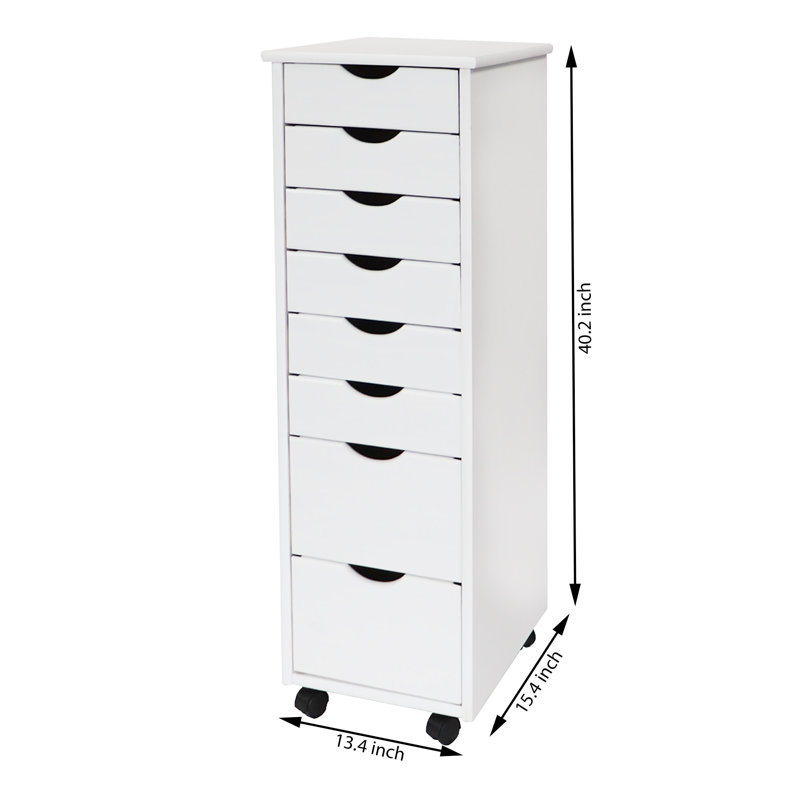 Rebrilliant Pringle 8 Drawer Storage Drawer & Reviews | Wayfair