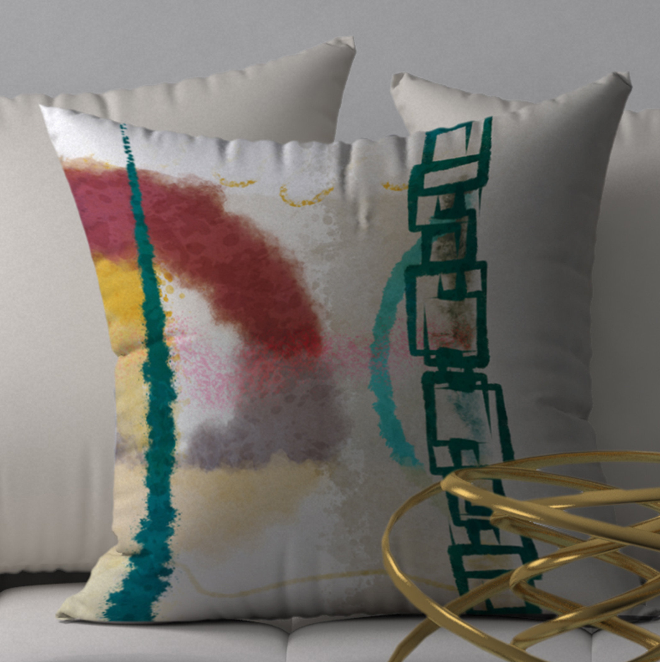 LeRoi Products Priceless Invincible Square Pillow Cover & Insert | Wayfair