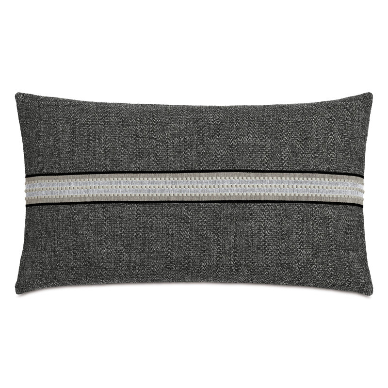 Eastern Accents Enoch 15" H Lumbar Rectangular Pillow Cover & Insert ...