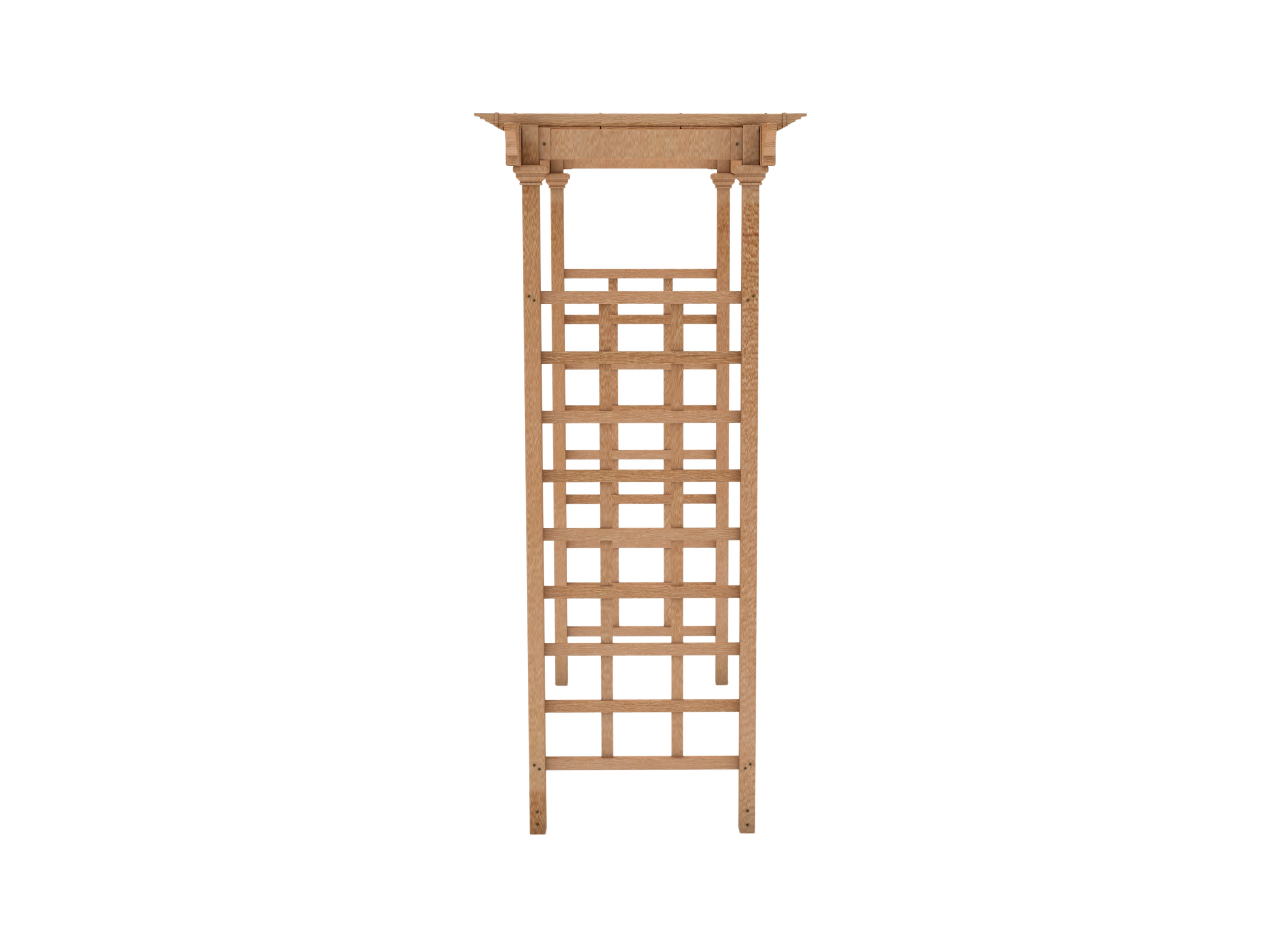Alcott Hill® Claborn 57" W x 24" D Vinyl Arbor & Reviews | Wayfair