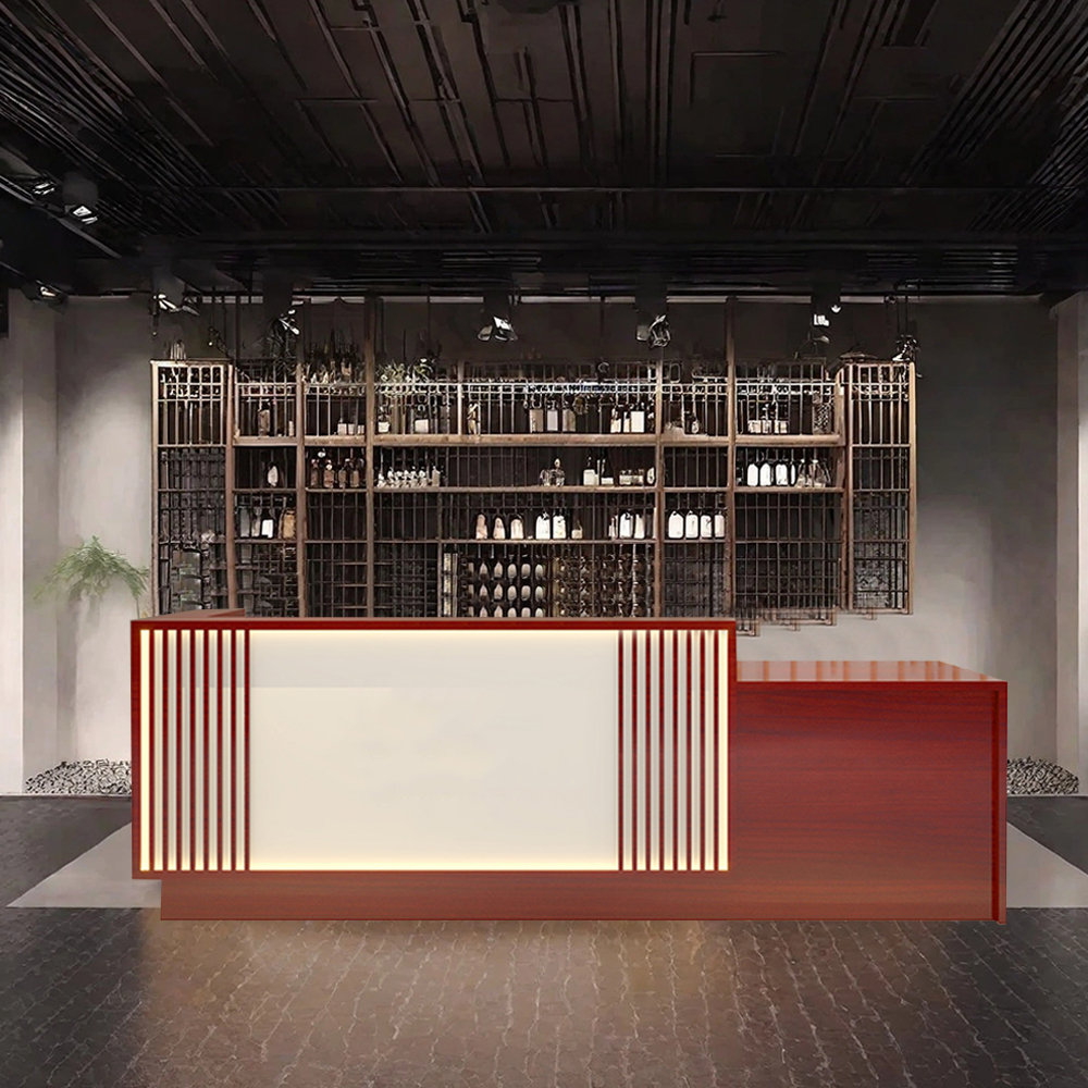 Orren Ellis Modern Style Bar Counter | Wayfair