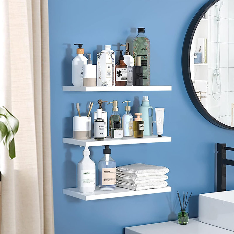 Wrought Studio™ Aime 3 Piece Floating Shelf | Wayfair