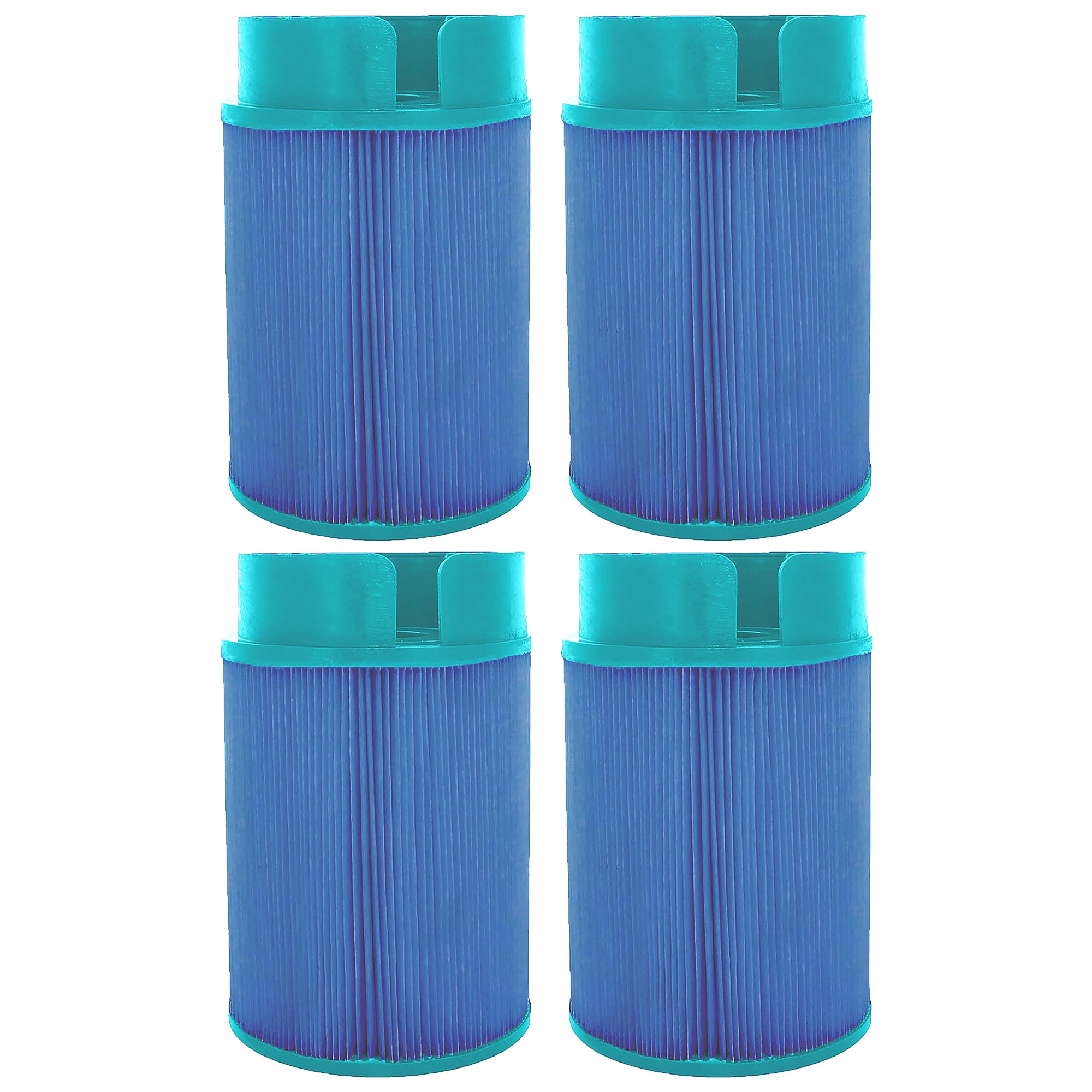 Hurricane 4 Pack HFSOFT09-01M Elite Aseptic Spa Filter Cartridge ...