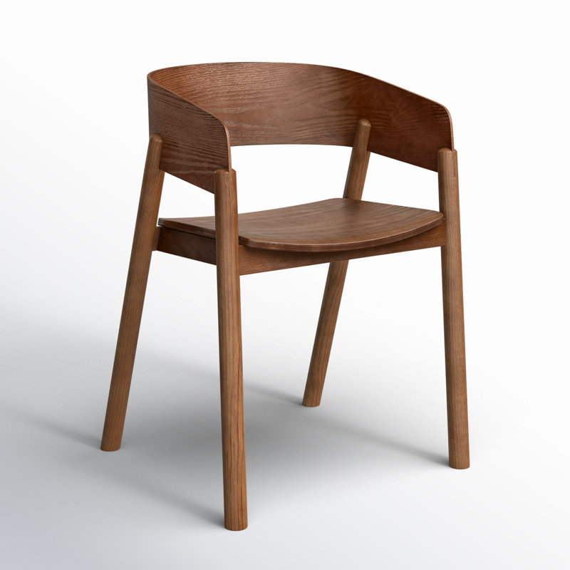 AllModern Iliad Low Back Arm Chair Dining Chair | AllModern